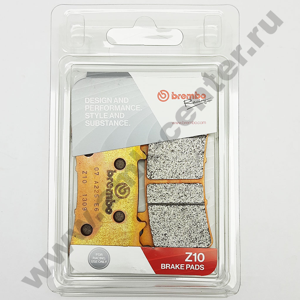 107A48614 M568Z10 Тормозные колодки Brembo Racing Z10 купить в Москве ...